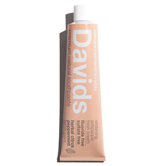 David's Toothpaste - Herbal Citrus Mint – Byrd's Plastic Free Market